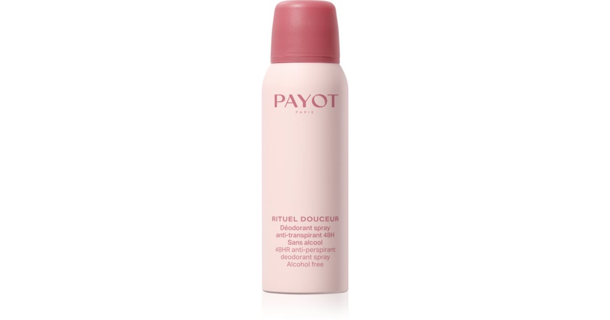 Payot Rituel Douceur 48HR Anti-Perspirant Deodorant Spray Alcohol Free ...