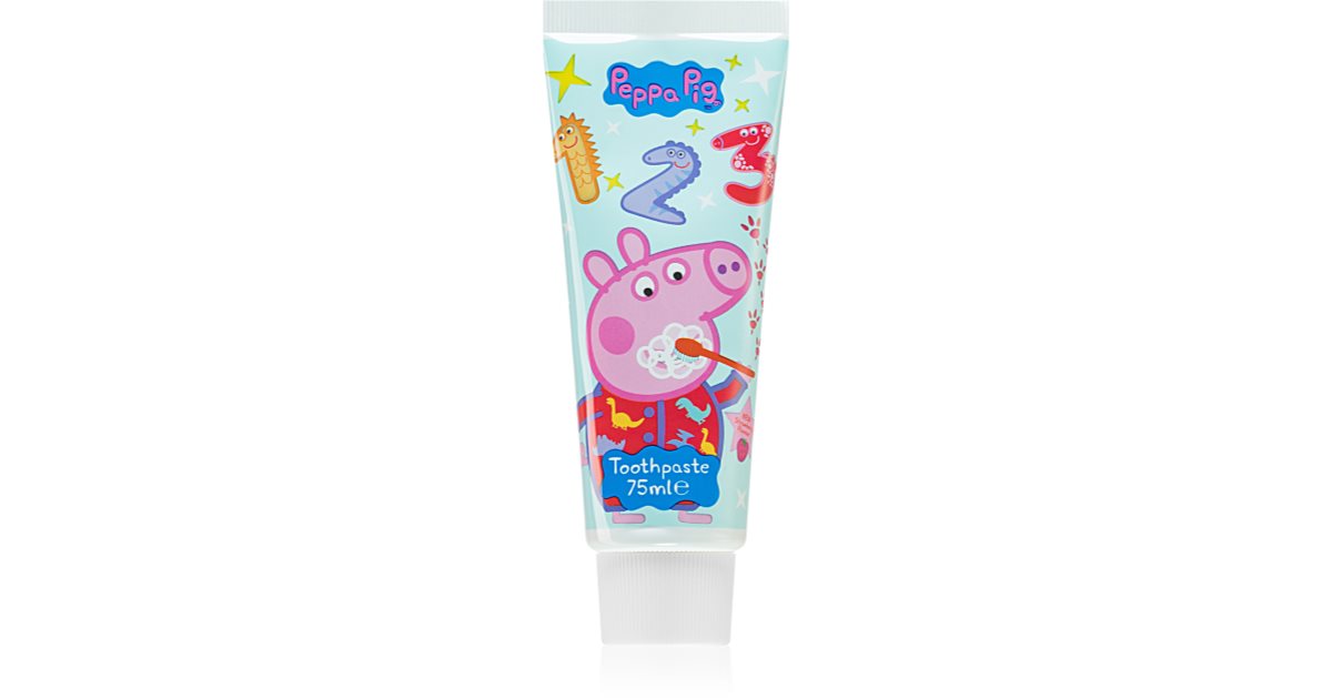 Peppa Pig Toothpaste dentifrice pour enfants | notino.be