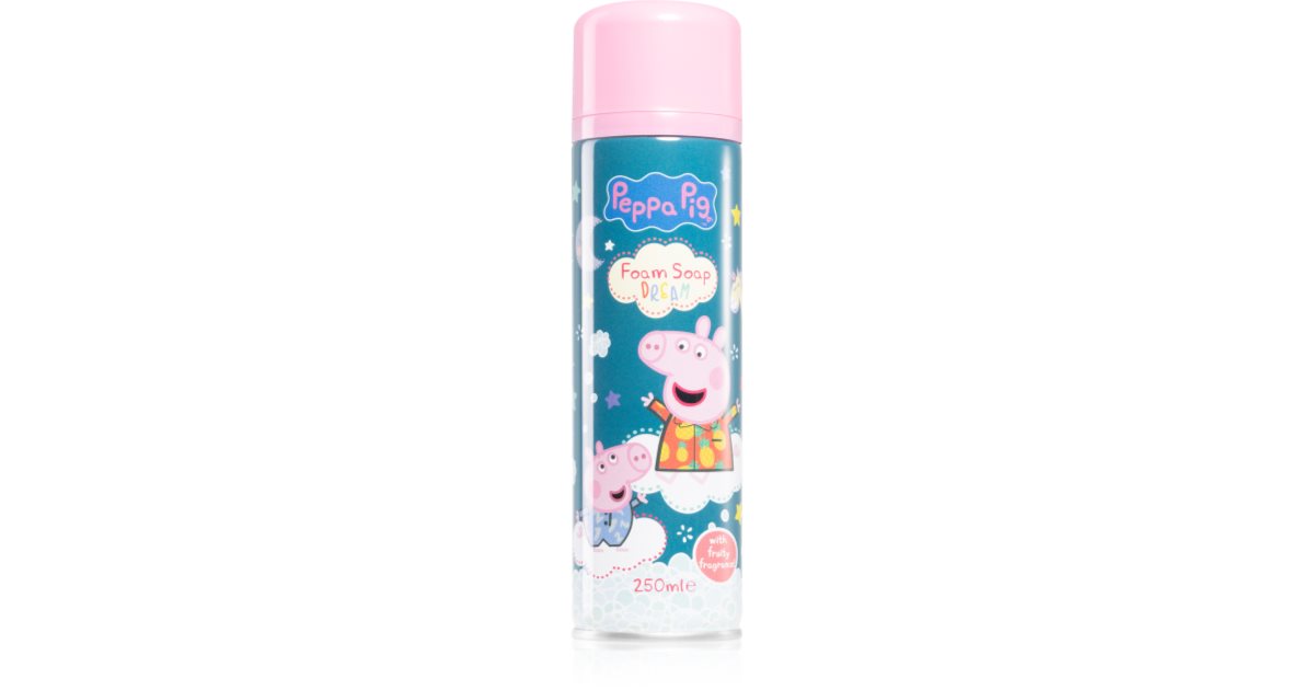 Peppa Pig Dream sapone in mousse per mani e corpo per bambini | notino.it