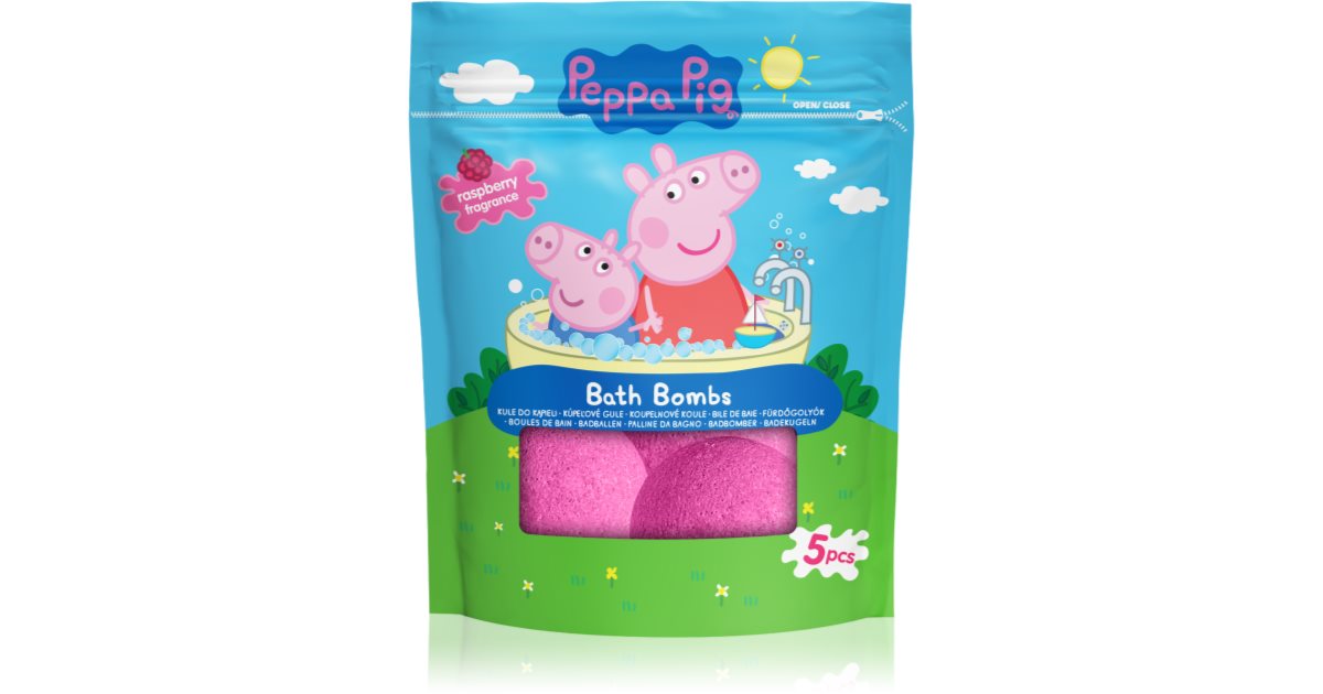 Peppa Pig Bath Bombs effervescent bath bomb | notino.co.uk
