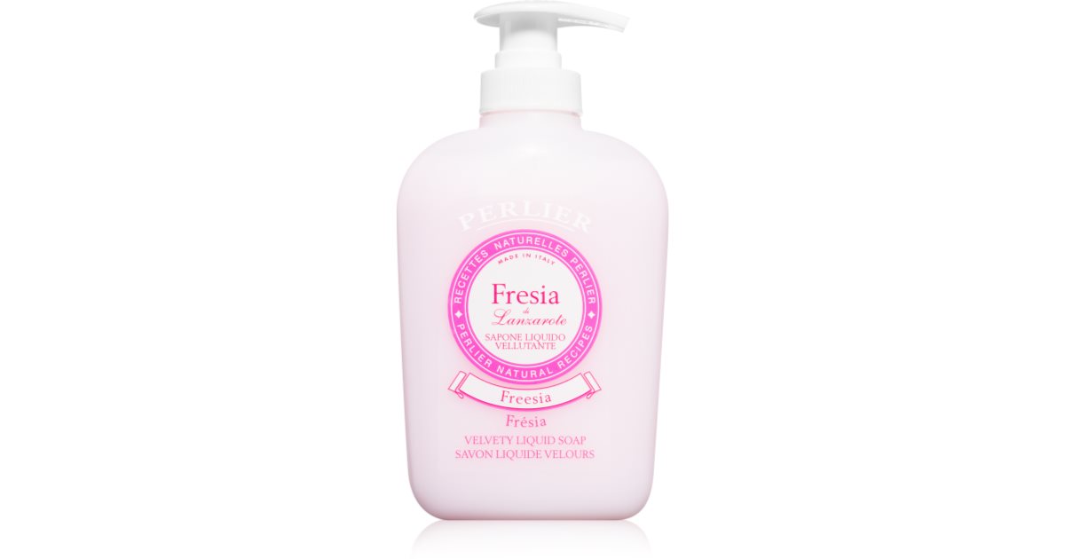 Perlier Freesia Liquid Soap for hands and body | notino.ie
