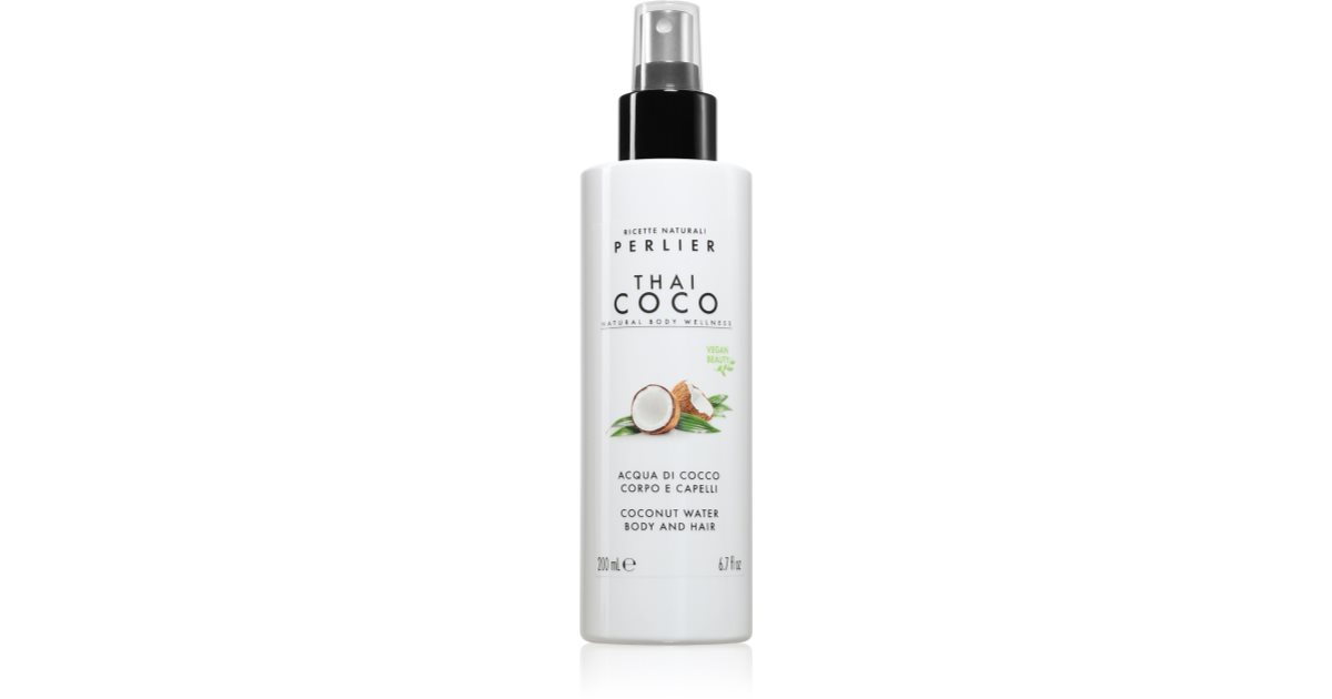 Perlier Thai Coco Coconut Water Body And Hair Bruma perfumada corporal ...