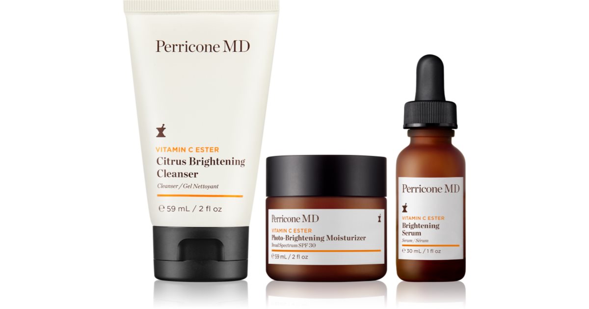 Perricone MD Vitamin C Ester Brightening Trio подаръчен комплект с ...