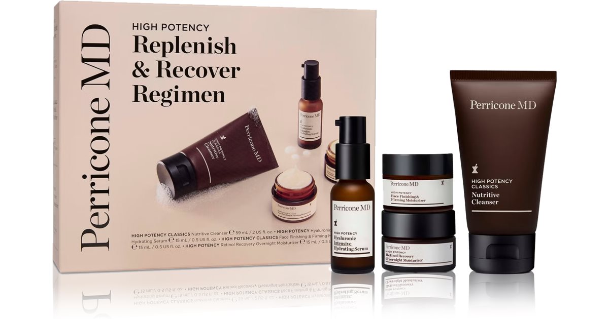 Perricone MD High Potency Replenish & Recover Regimen gift set for ...