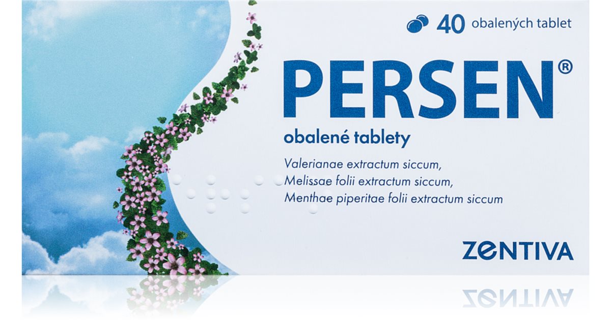 Persen Persen tablety obalené tablety při potížích se spánkem a ...