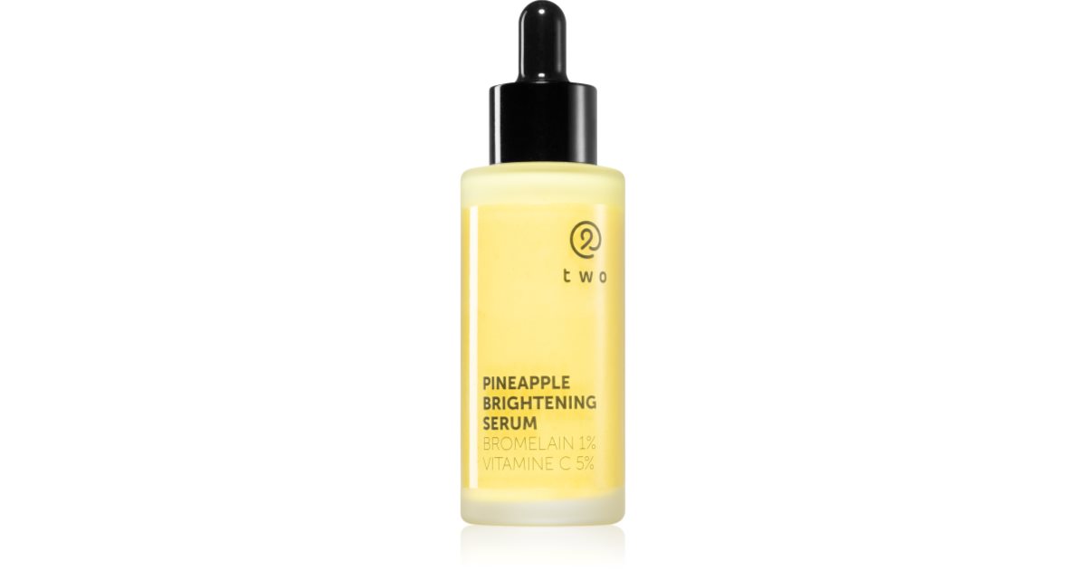 two cosmetics Pineapple aufhellendes Hautserum mit Vitamin C