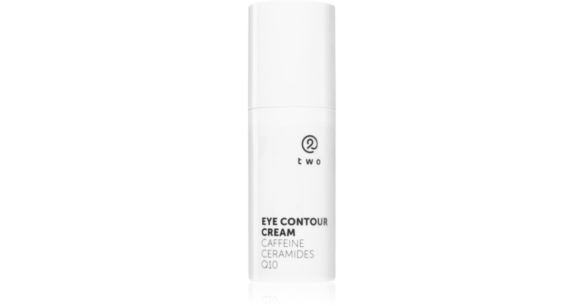 two cosmetics Eye Contour Cream aufhellende Crem für die Augenpartien mit dem Coenzym Q10 ...