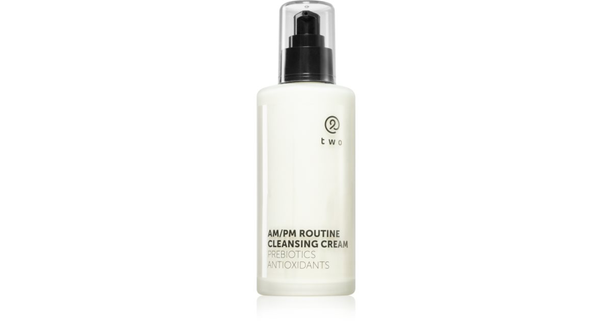 two cosmetics AM/PM Routine Cleansing crème nettoyante avec ...