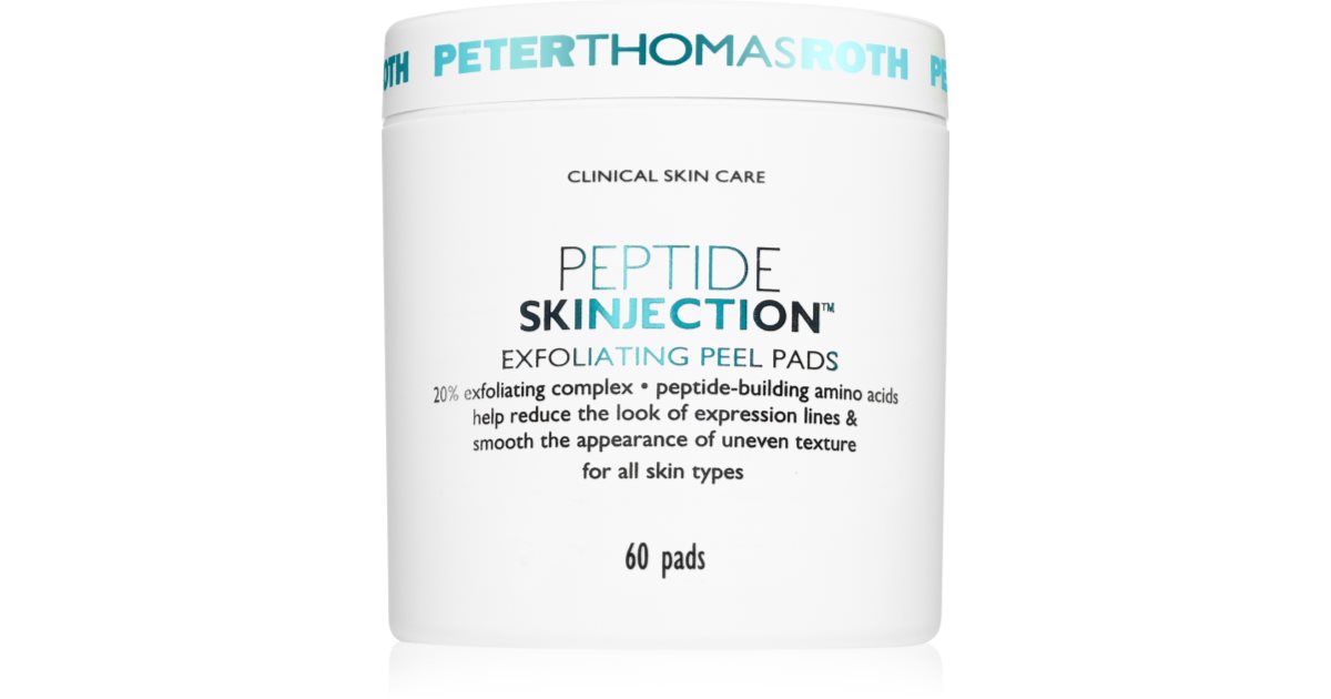 Peter Thomas Roth Peptide Skinjection™ Exfoliating Peel Pads ...