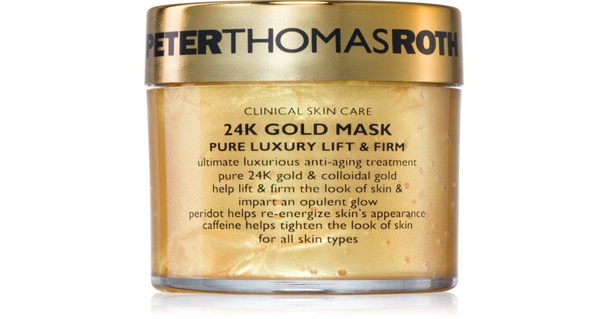 Peter Thomas Roth 24K Gold Mask Lifting Mask with firming effect ...