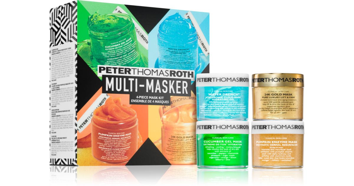 Peter Thomas Roth Multi-Masker 4-piece Kit coffret | notino.pt