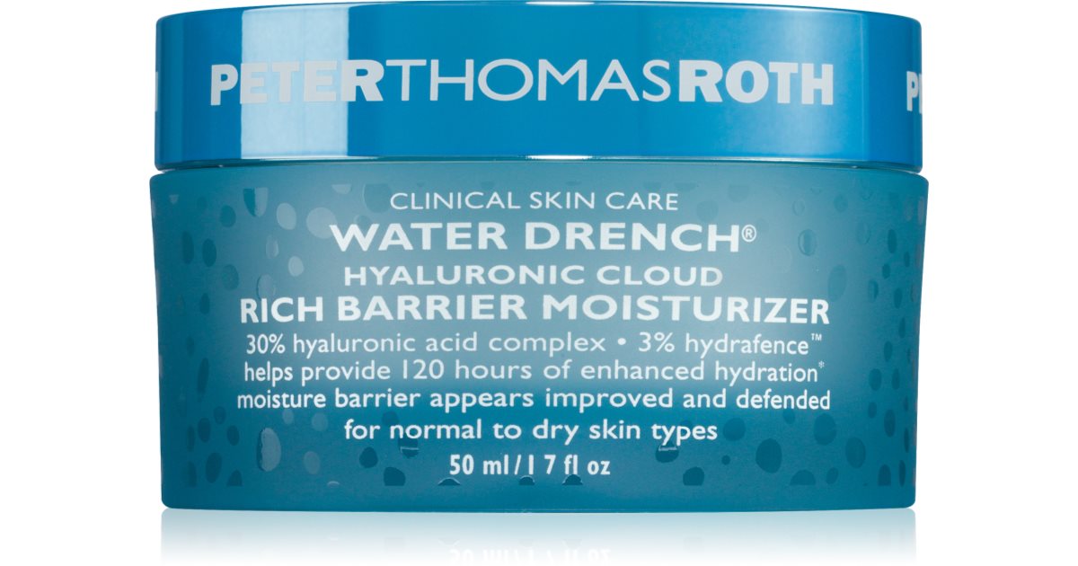Peter Thomas Roth Water Drench Hyaluronic Cloud Rich Barrier ...