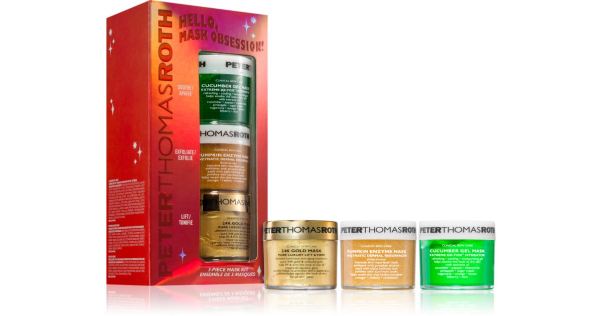 Peter Thomas Roth Hello Mask Obsession Set coffret | notino.pt