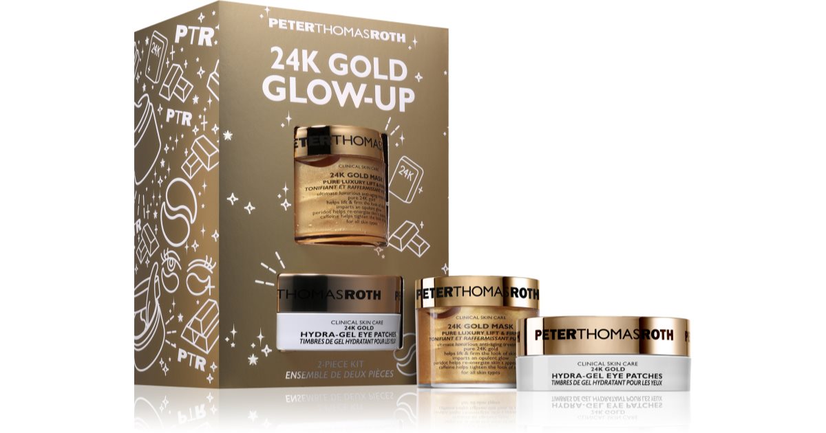 Peter Thomas Roth 24K Gold 2-Piece Kit lote de regalo | notino.es