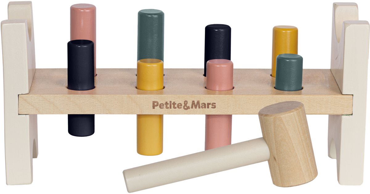 Petite&Mars Big Bang Wood of Mars Hämmerchenspiel aus Holz | notino.ch