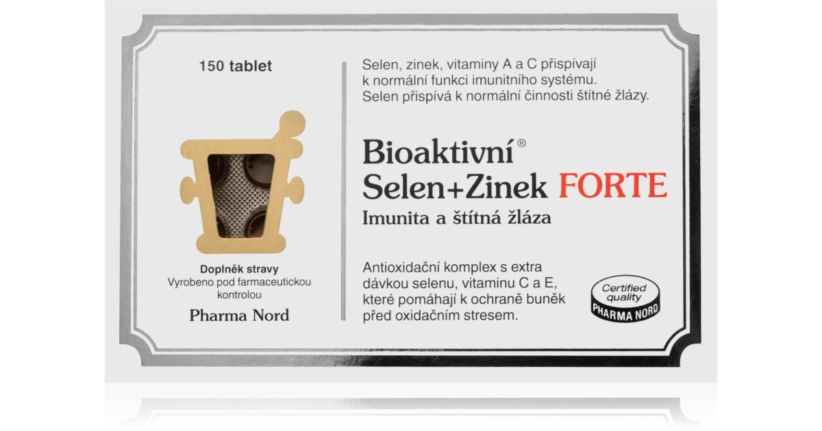 Pharma Nord Bioactive Selenium+Zinc Forte Tablets for beautiful hair ...