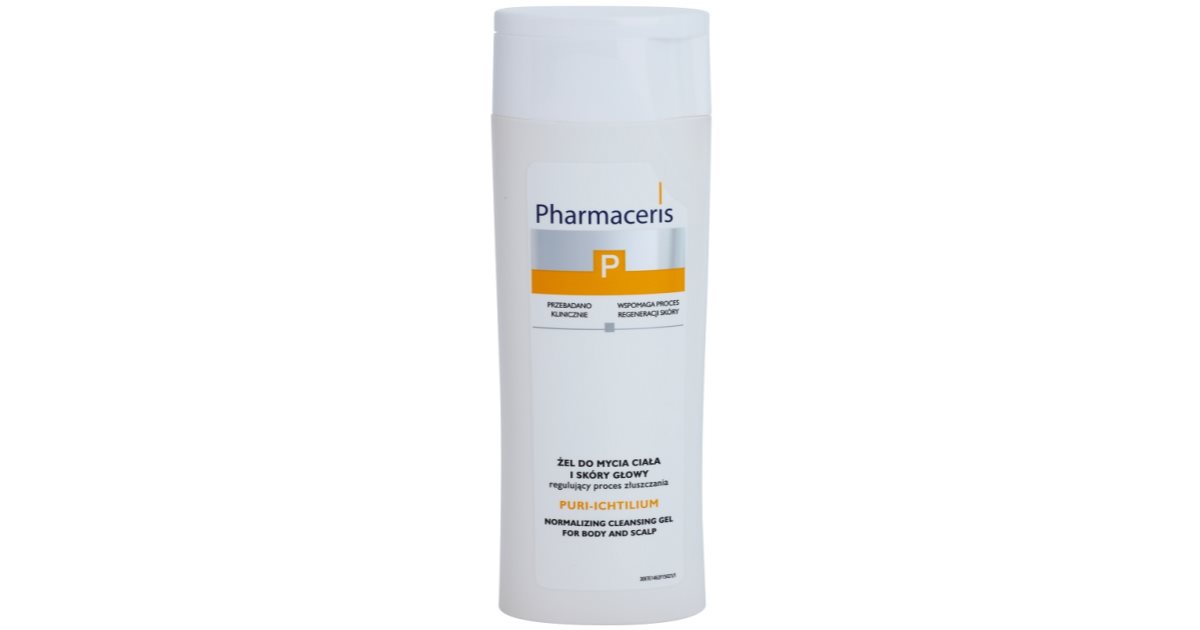 Pharmaceris P-Psoriasis Puri-Ichtilium scalp and body cleansing gel for ...