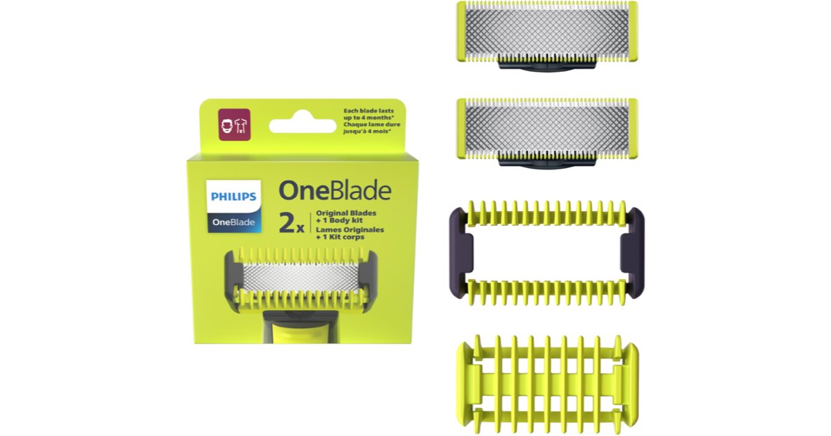 Philips OneBlade Face and Body Pro QP620/50 cabeça refill | notino.pt