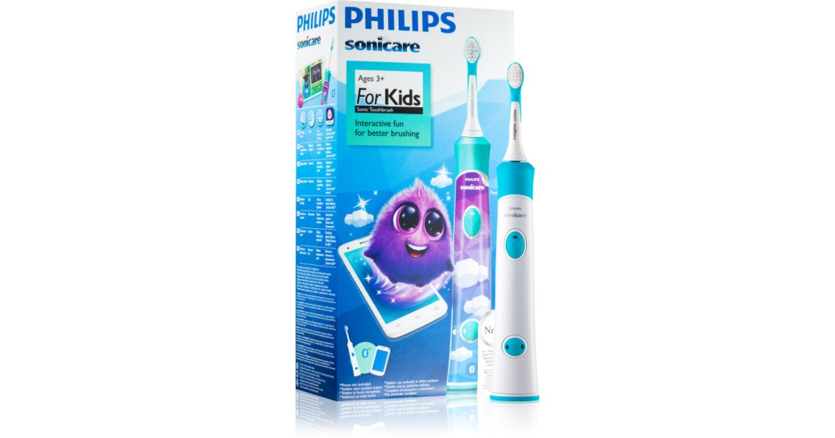 Philips Sonicare For Kids 3+ HX6321/04 brosse à dents sonique pour ...