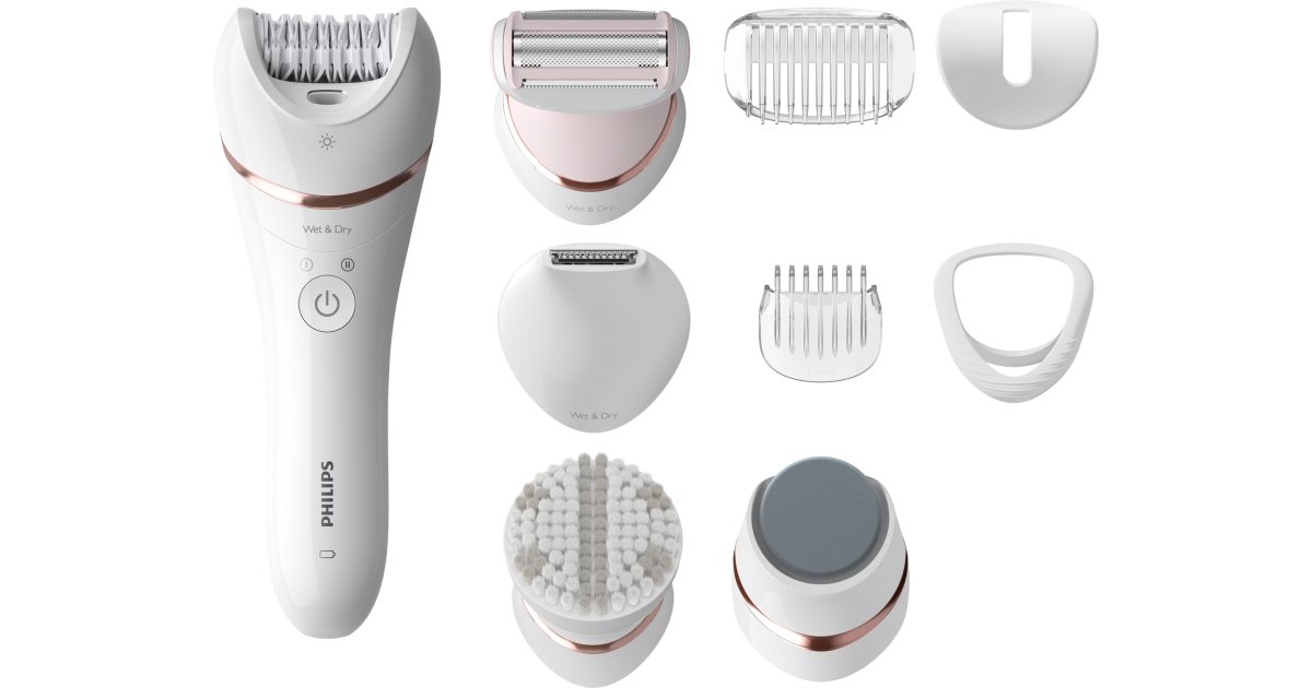 Philips Epilator Series 8000 BRE740 10 Wet Dry epilator for women notino