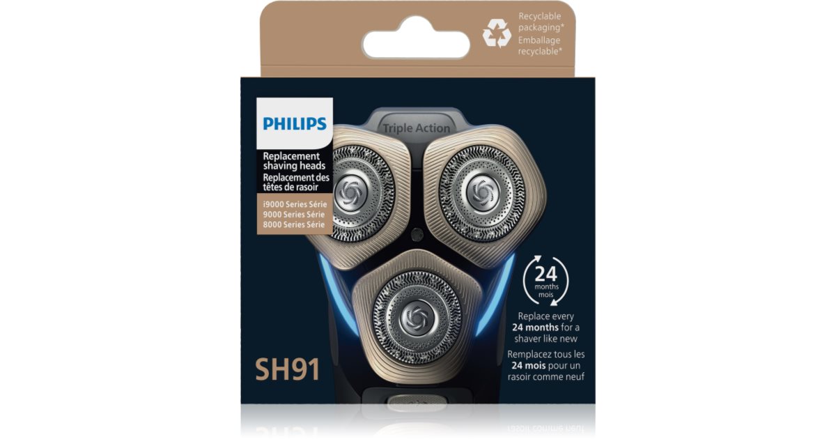 Philips Series 9000 SH91/50 replacement shaver heads | notino.co.uk