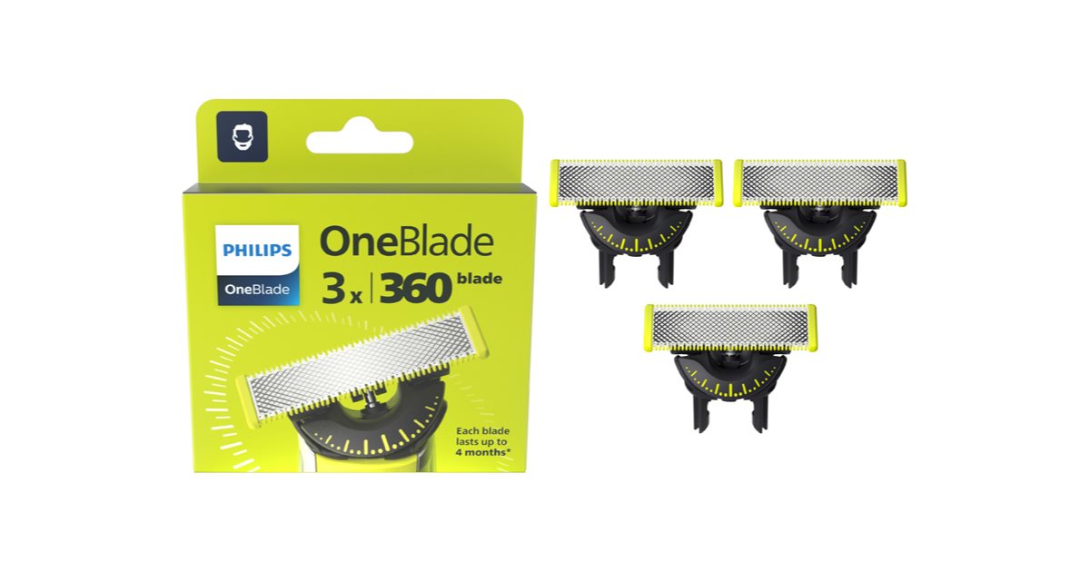 Philips OneBlade 360 QP430/50 Replacement Blades | notino.ie