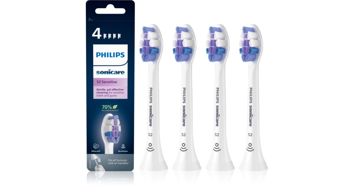 Philips Sonicare Sensitive Standard HX6054/10 têtes de remplacement ...