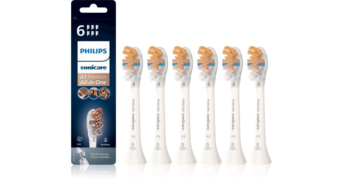 Philips Sonicare Premium All-in-One HX9096/10 Replacement Heads For ...
