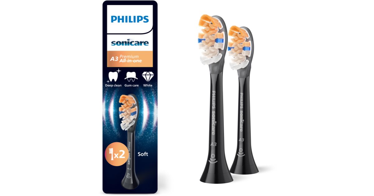 Philips Sonicare Premium All-in-One HX9092/88 Replacement Heads For ...