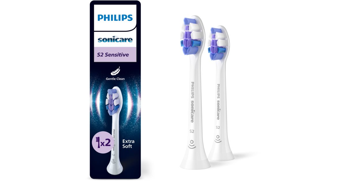 Philips Sonicare Sensitive HX6052/87 cabeças de reposição para escova ...