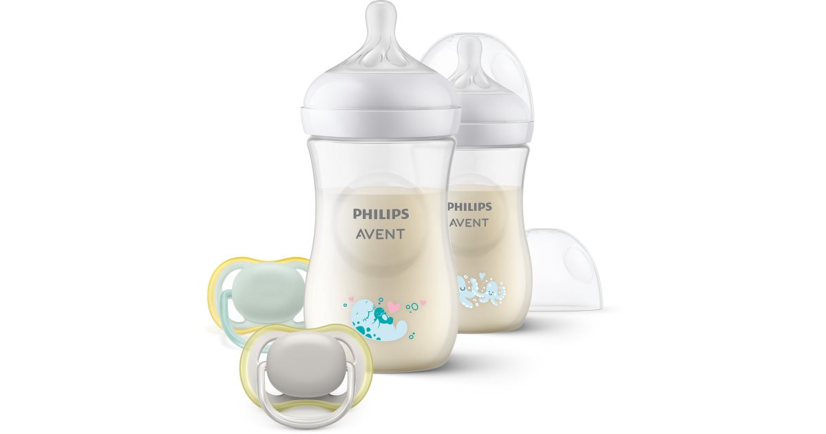 Philips Avent Natural Response Set SCD837/11 Gift Set for babies 1 m+ ...