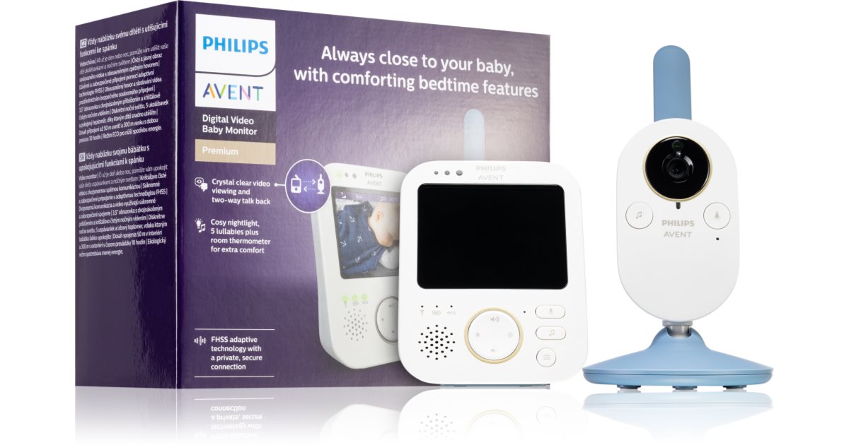 Philips Avent Baby Monitor SCD845/52 vigilabebés de vídeo digital ...