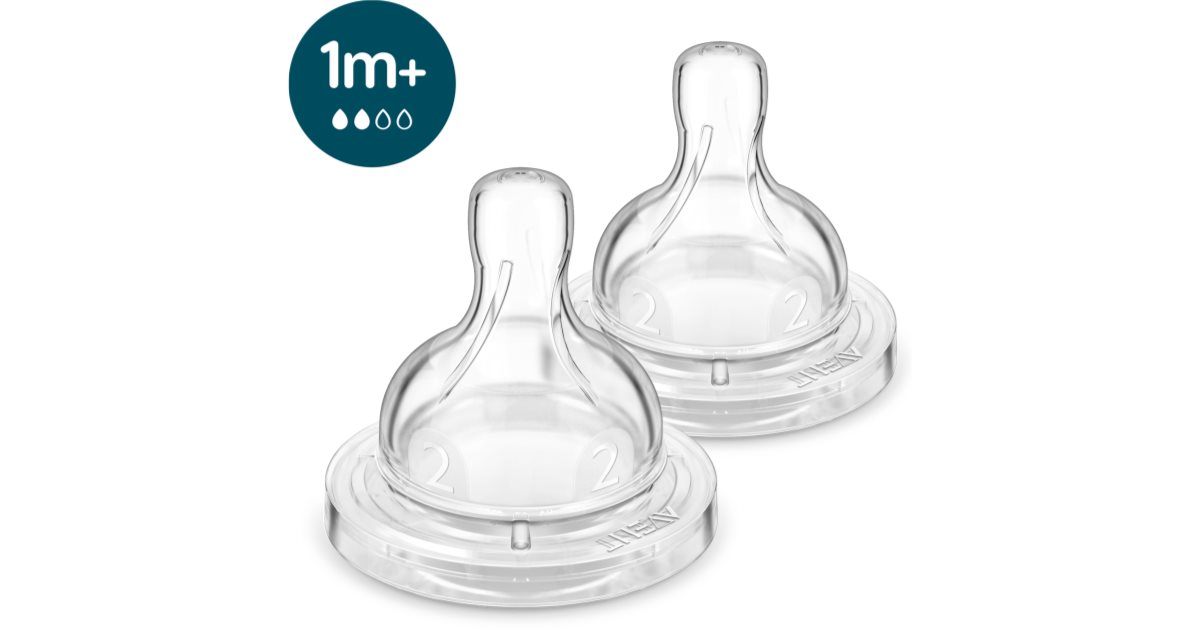 Philips Avent Anti-colic Flow 2 sisač za bočicu protiv kolika | Notino.hr