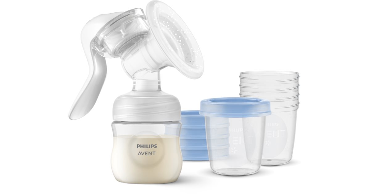 Philips Avent Breast Pumps SCF430/30 + VIA borstkolf + reservoir ...