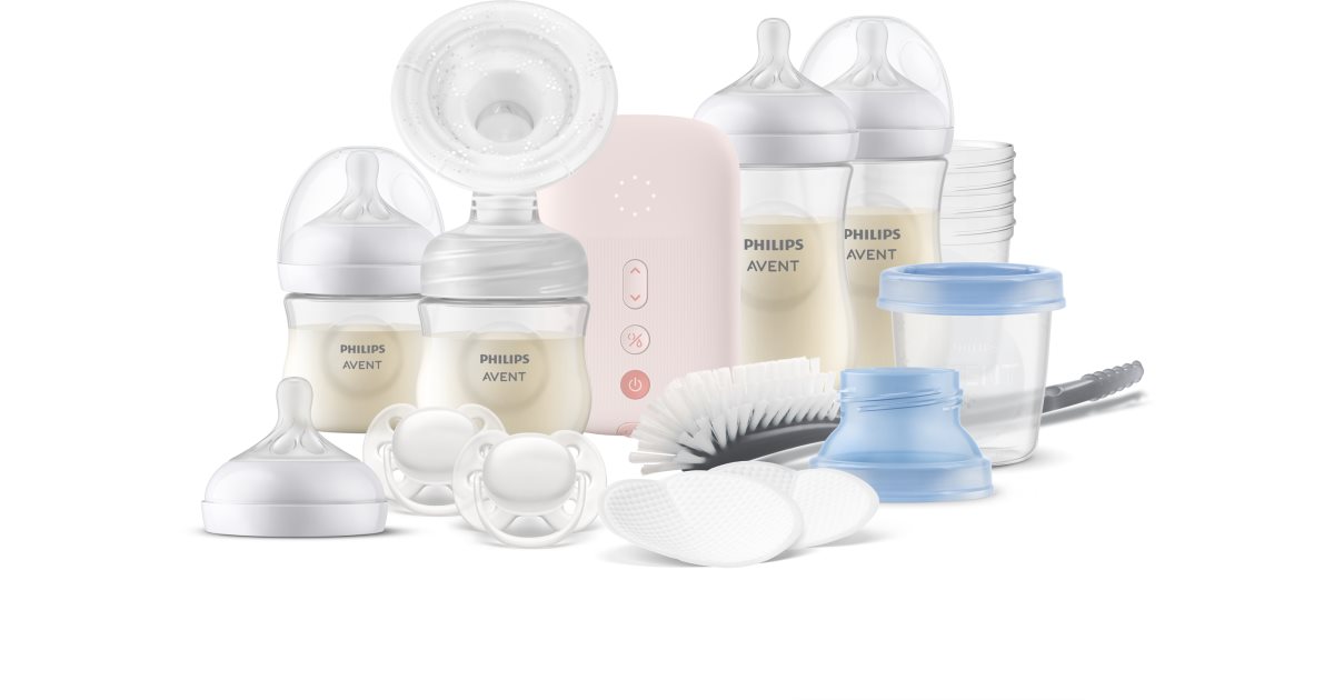 Philips Avent Breastfeeding Starter Set SCD340/31 baby care kit ...