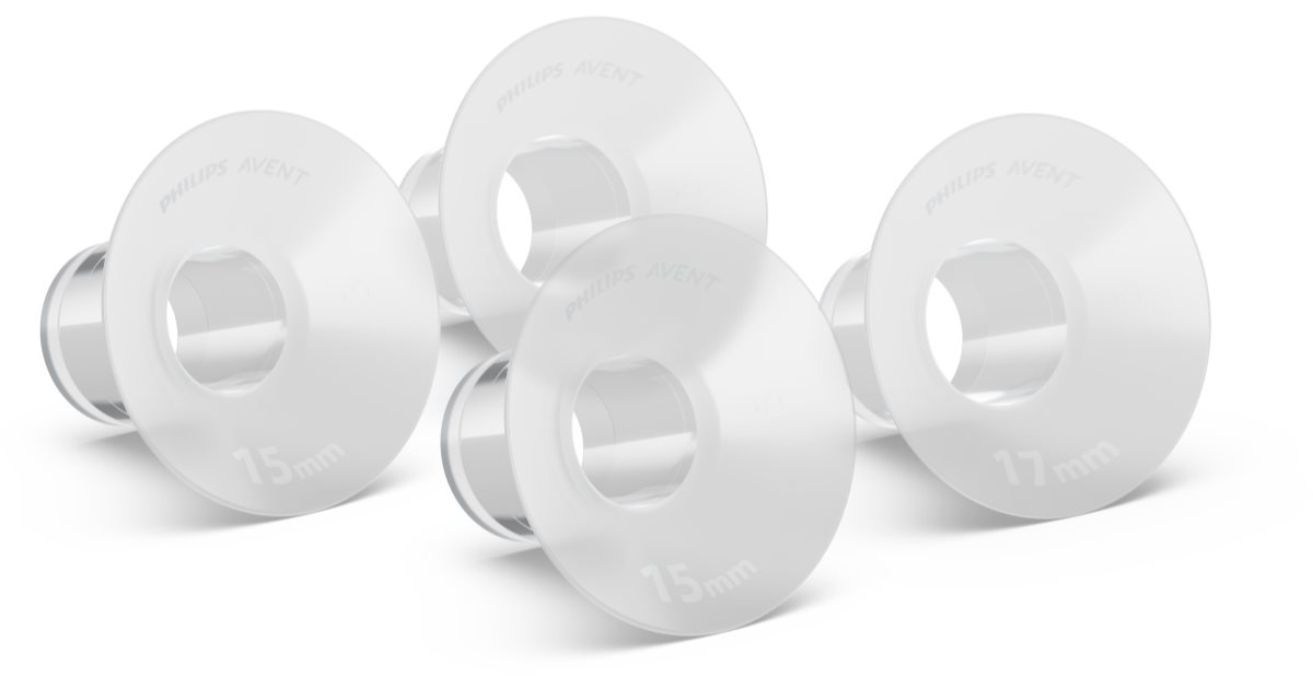 Philips Avent Hands-Free Premium Plus SCF554/11 attachments for nipples ...