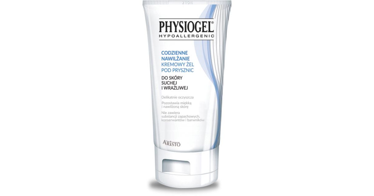 Physiogel Hypoallergenic Creamy Gel for dry and sensitive skin | notino.ie