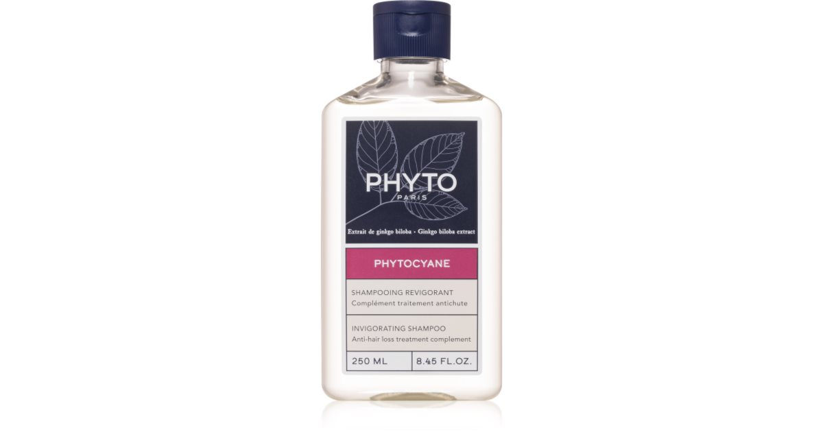 Phyto Phytocyane Invigorating Shampoo plaukus aktyvinantis šampūnas ...