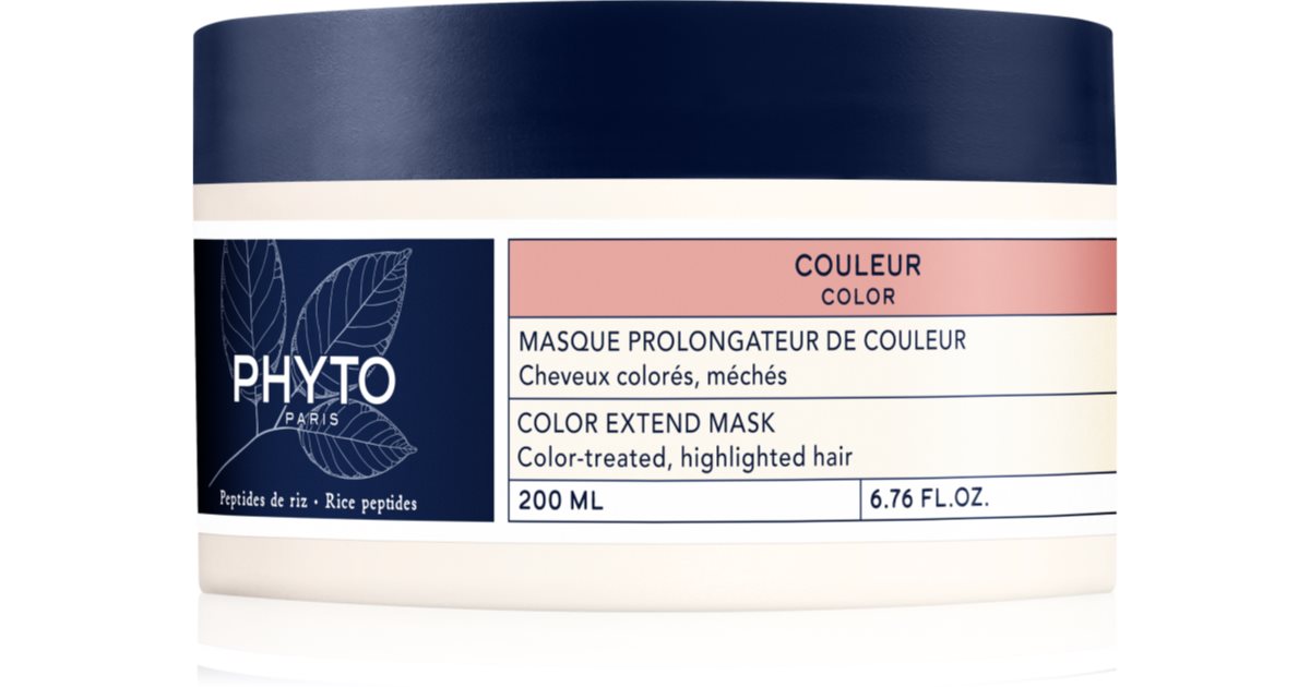 Phyto Color Color extend mask masque traitant pour cheveux colorés ...