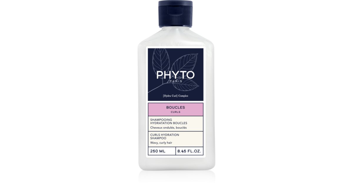 Phyto Curls Hydratation Shampoo hydratisierendes Shampoo für welliges ...
