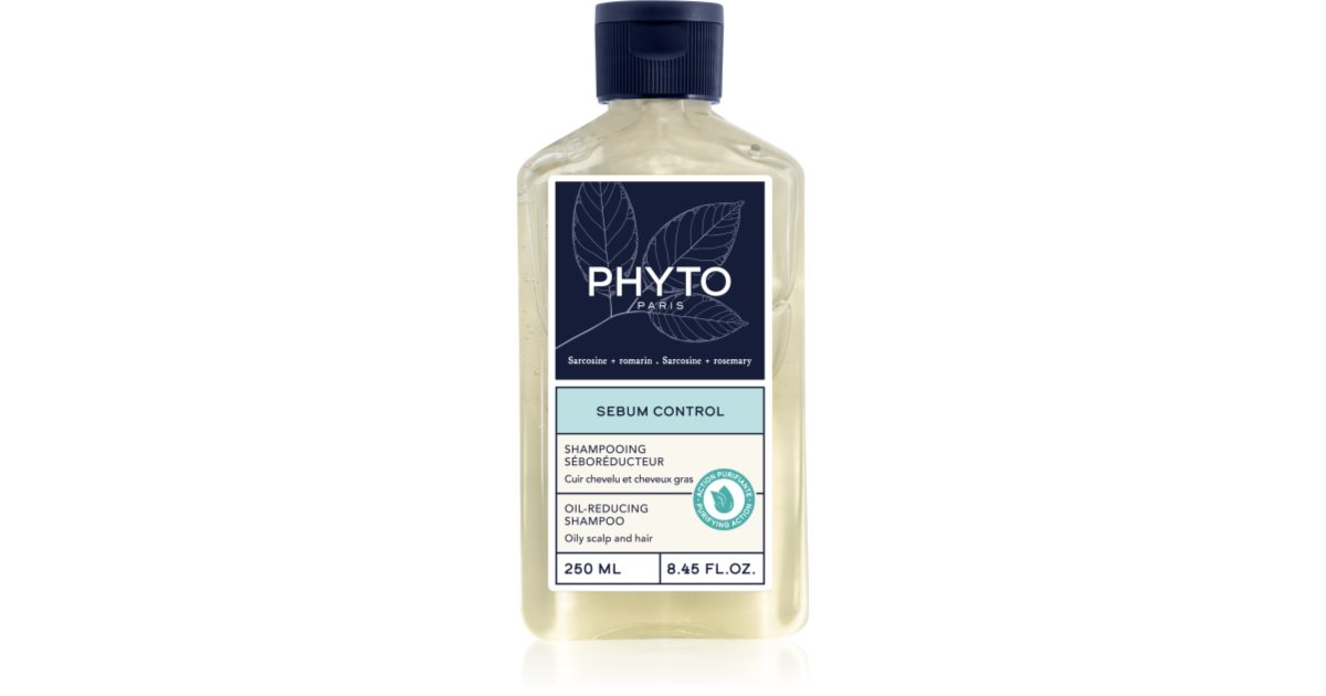 Phyto Sebum Control Oil-Reducing Shampoo šampon pro mastnou vlasovou ...