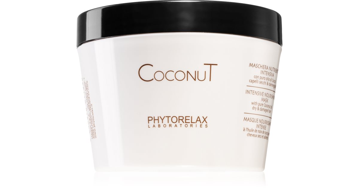 Phytorelax Laboratories Coconut hydrating hair mask with coconut oil ...