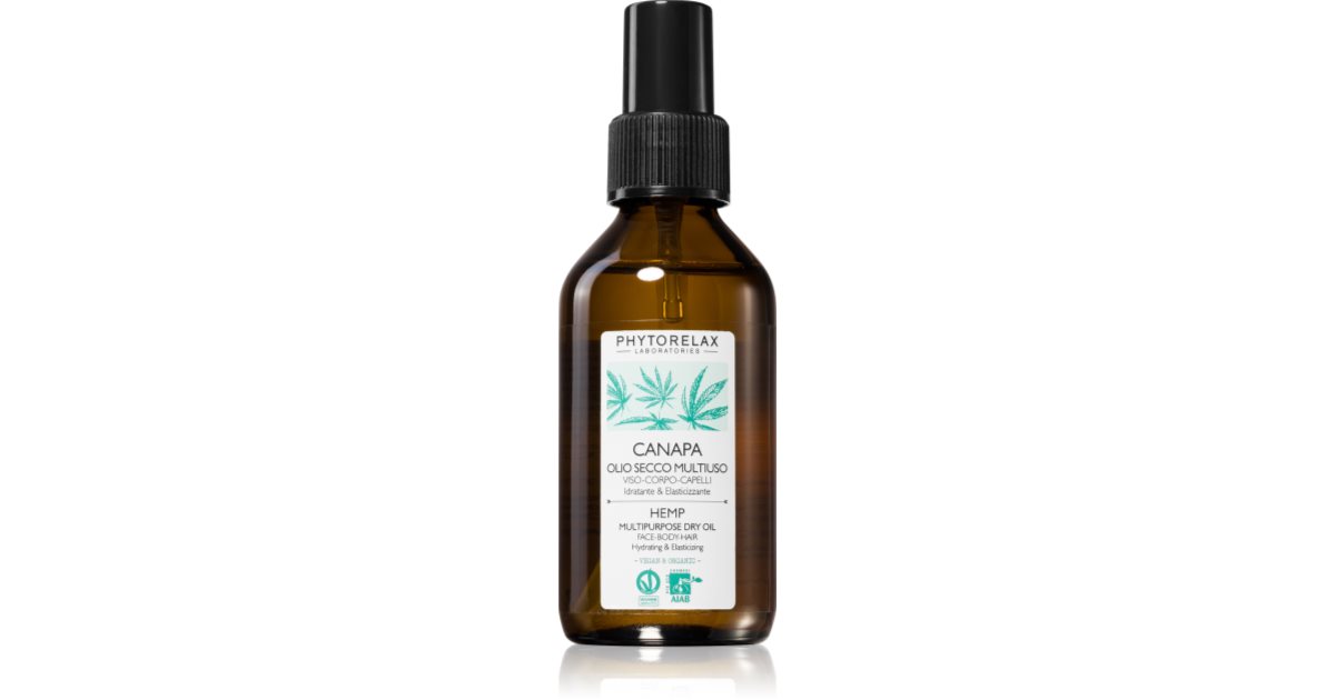 Phytorelax Laboratories Hemp Multi-brug tør-olie | notino.dk
