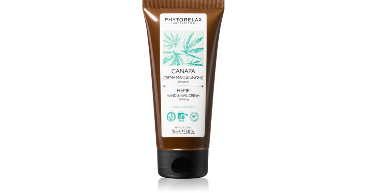 Phytorelax Laboratories Hemp Moisturising Hand and Nail Cream | notino.ie