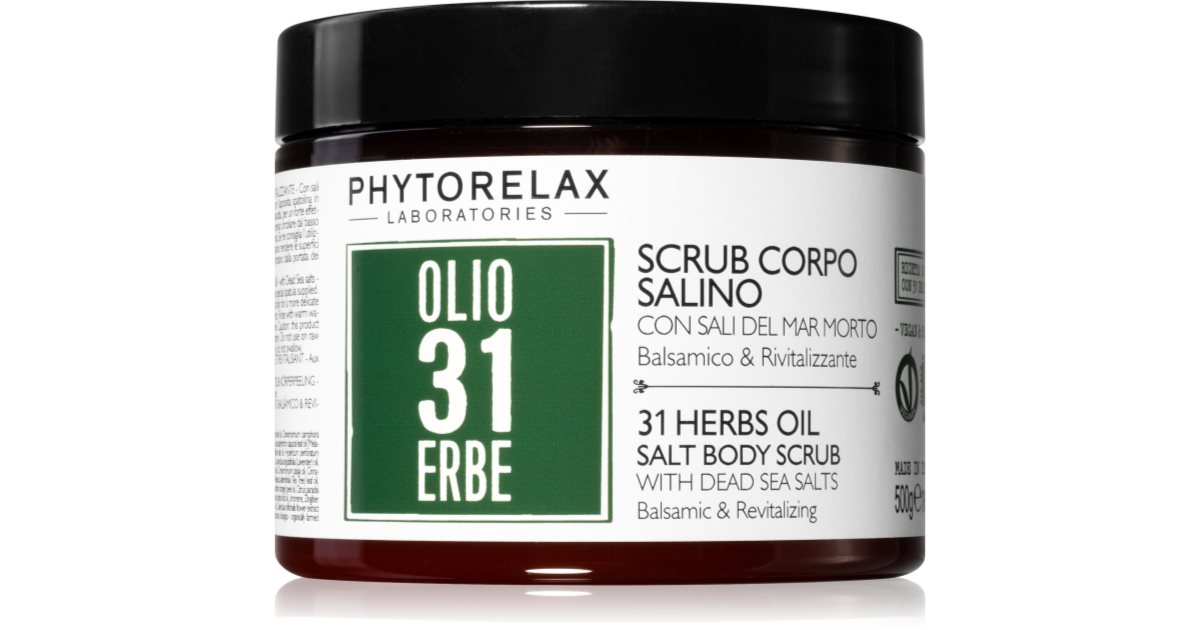 Phytorelax Laboratories 31 Herbs smoothing body scrub | notino.co.uk