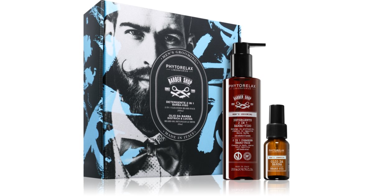 Phytorelax Laboratories Men's Grooming Barber Shop confezione regalo ...