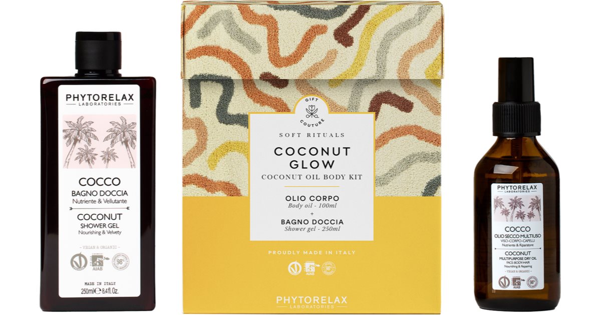 Phytorelax Laboratories Soft Rituals Coconut Glow Coffret cadeau corps ...