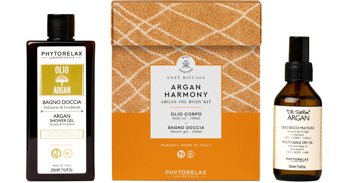 Phytorelax Laboratories Soft Rituals Argan Harmony Coffret cadeau ...