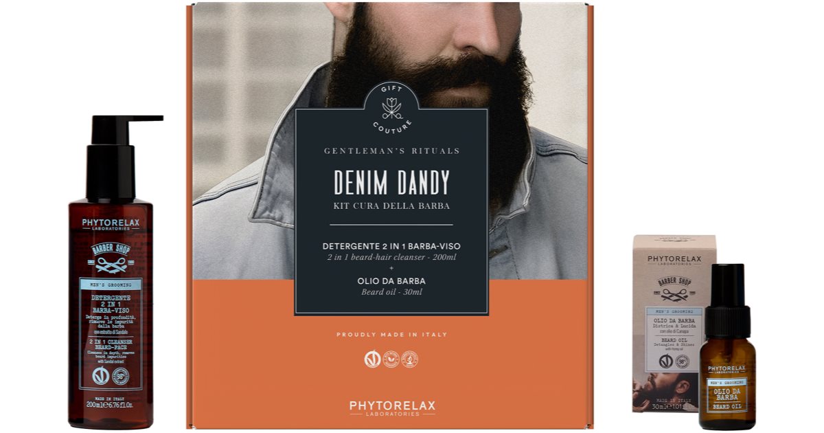 Phytorelax Laboratories Men's Grooming Denim Dandy zestaw upominkowy do ...