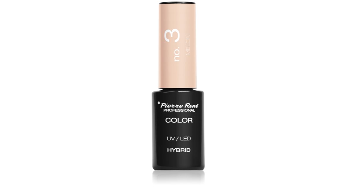 Pierre René Nails Hybrid verniz para unhas de gel com lampadas UV/LED ...